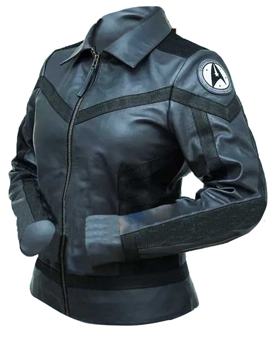 Star Trek Strange New Worlds Leather Jacket | Motor Cycle Jackets ...